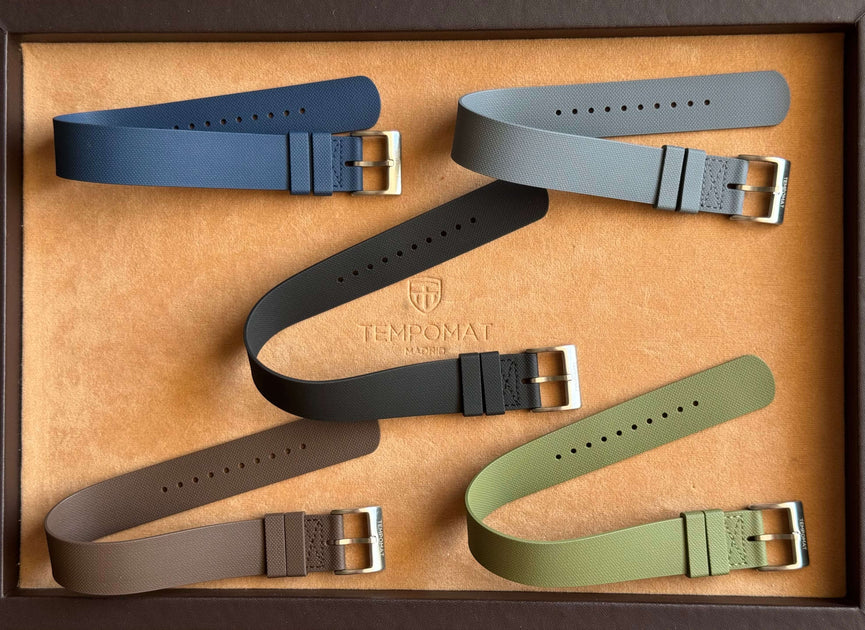 Single Pass Nato Rubber Straps