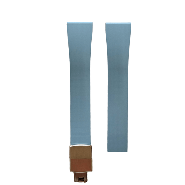 Light Blue 20mm Universal Rubber Strap