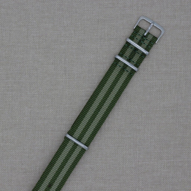 Military green Nato Strap for Rolex & Omega, 20mm universal fit